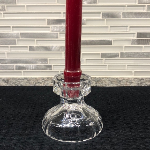 Accents | Cut Glass Candlestick | Poshmark
